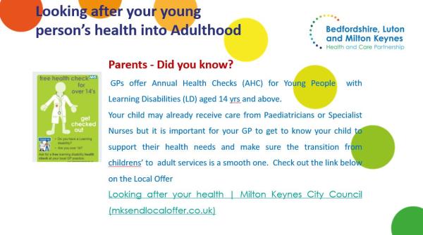 Looking after your health | Milton Keynes City Council
